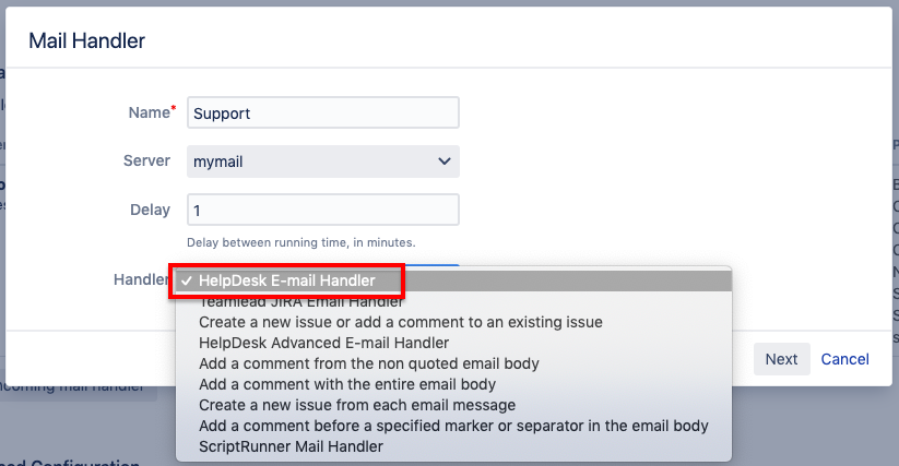 Email Requests – Helpdesk Mail Handler